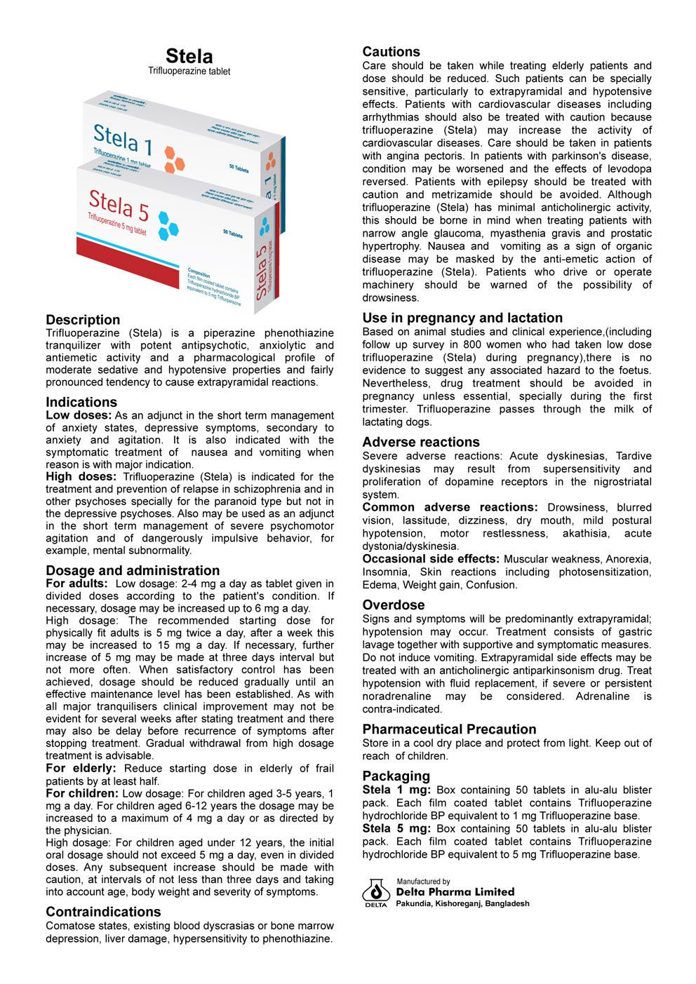 Stela 1 Tablet - oshudh.com | ওষুধ ডট কম - No.1 online pharmacy in ...